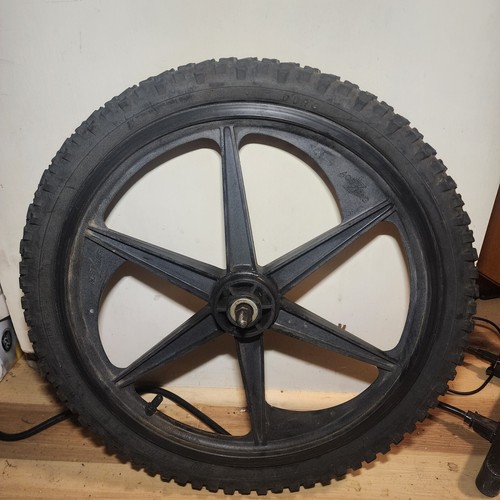 ACS Z Mag Old School BMX Front Wheel 20" Black Freestyle OG 1980s 80s ...