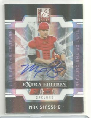 Max Stassi 2009 Donruss Elite Extra Edition Autograph #341/810 ...