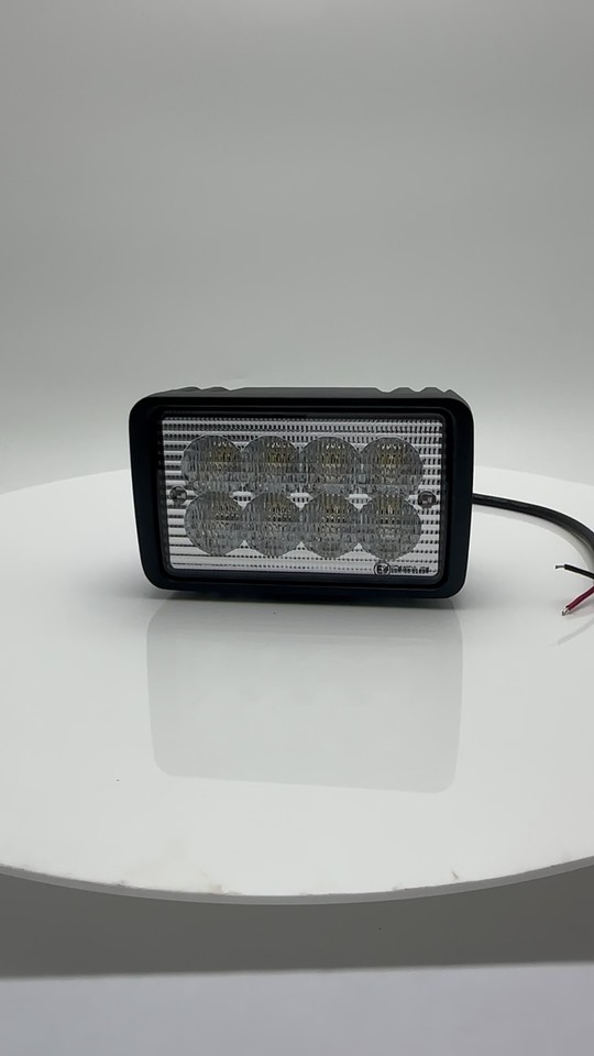 2PCS Rectangle LED Work Light for Industrial Agricultural Tractors ...