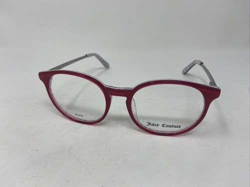 JUICY COUTURE JU 306 3DV PINK SILVER 48/18/135 FLEX HINGE EYEGLASSES ...