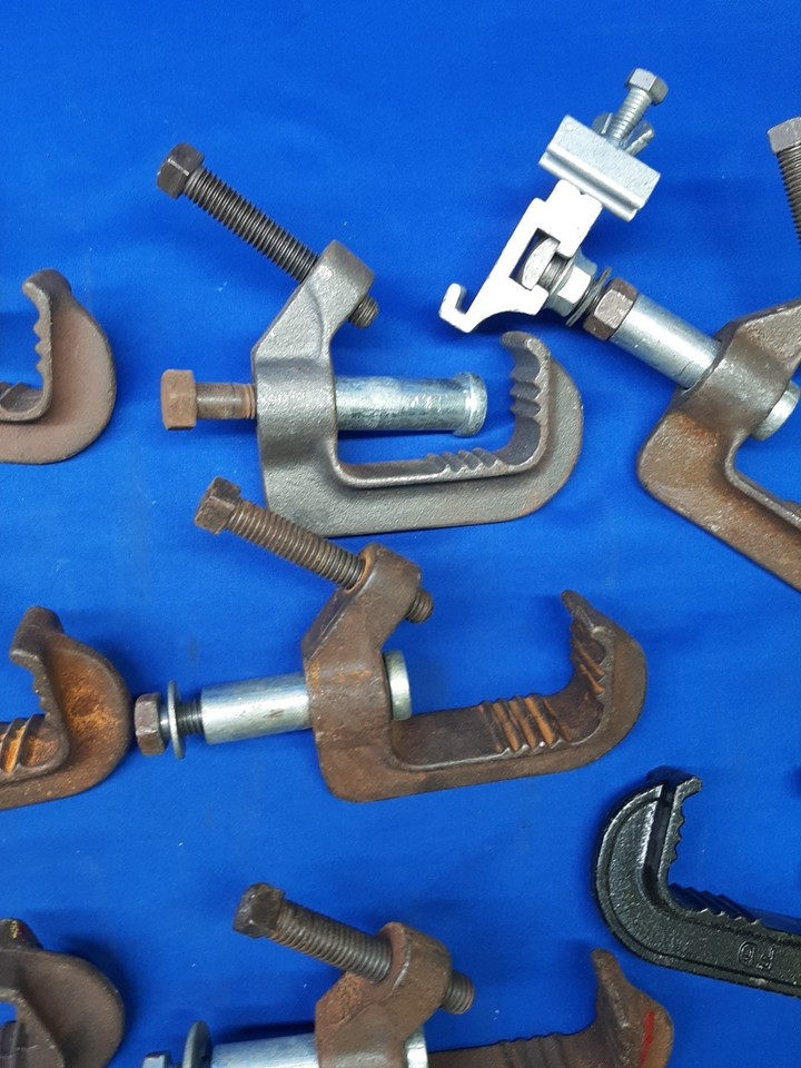 LOT OF 8 ALTMAN STAGE STUDIO THEATRE PIPE LIGHT CLAMPS STAGE LIGHTING ...