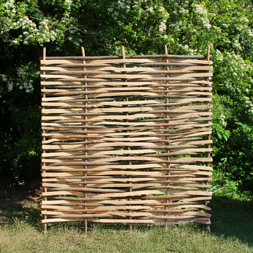 Split Hazel Wood Fence Panel Hurdle 180cm Width/ Height Choice | eBay UK