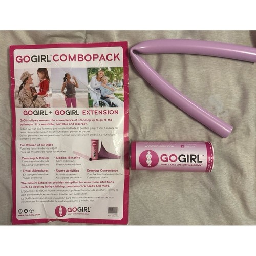 NEW GoGirl Female Urination Device Combo Pack - Funnel & Extension #1 ...
