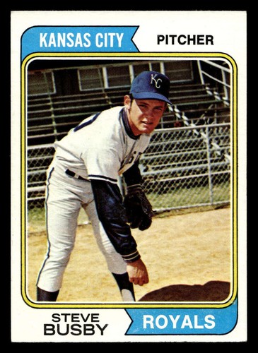 1974 Topps #365 Steve Busby Ex-Mint Royals ID:464228 | eBay