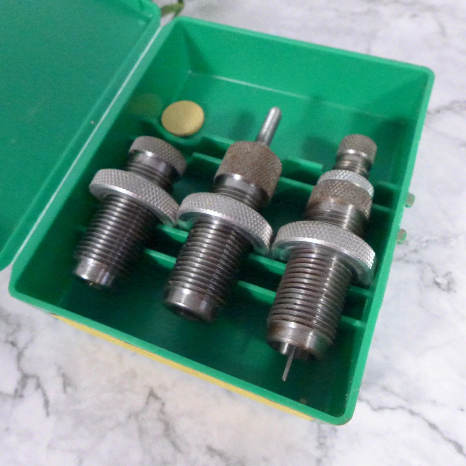 Vintage RCBS Precisioneered Reloading Dies #18606 Group B Set .44 SWC w ...