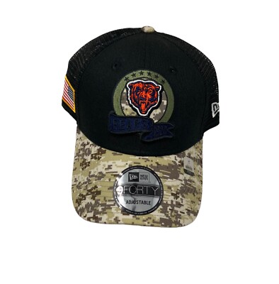 NWT New Chicago Bears New Era Military Camo Mesh Back Adjustable Hat ...