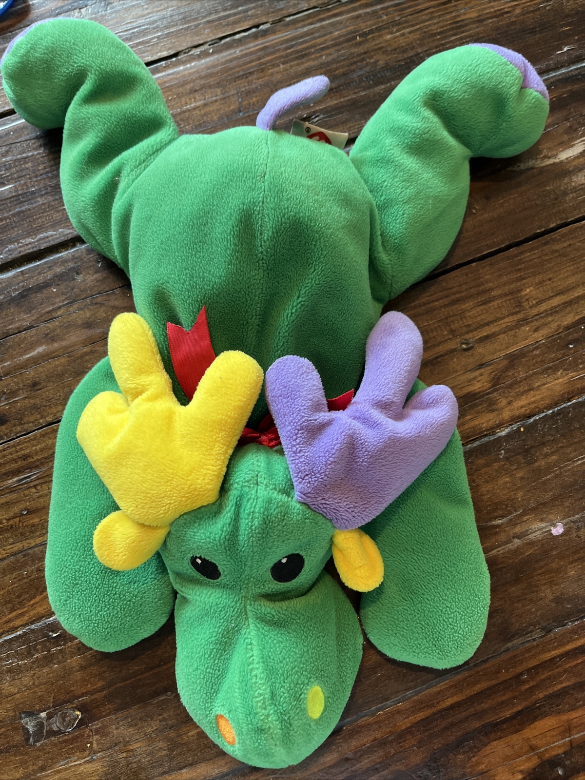 Ty Vintage Antlers The Green Moose 1998 Pillow Pal 15” Stuffed Plush | eBay