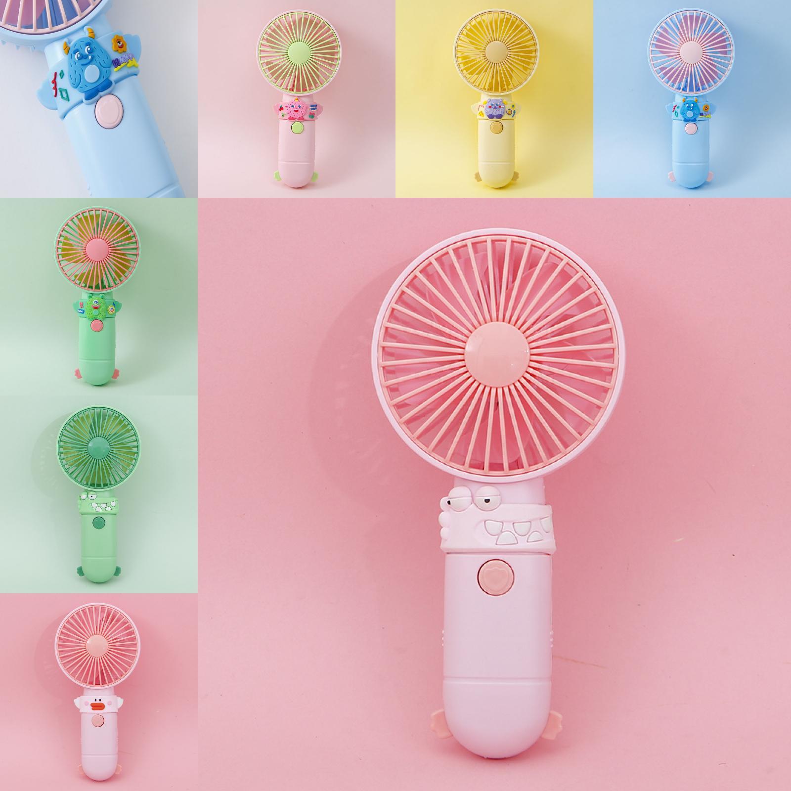 New Cute Yellow Duck Handheld Mini Fan Usb Rechargeable Portable ...