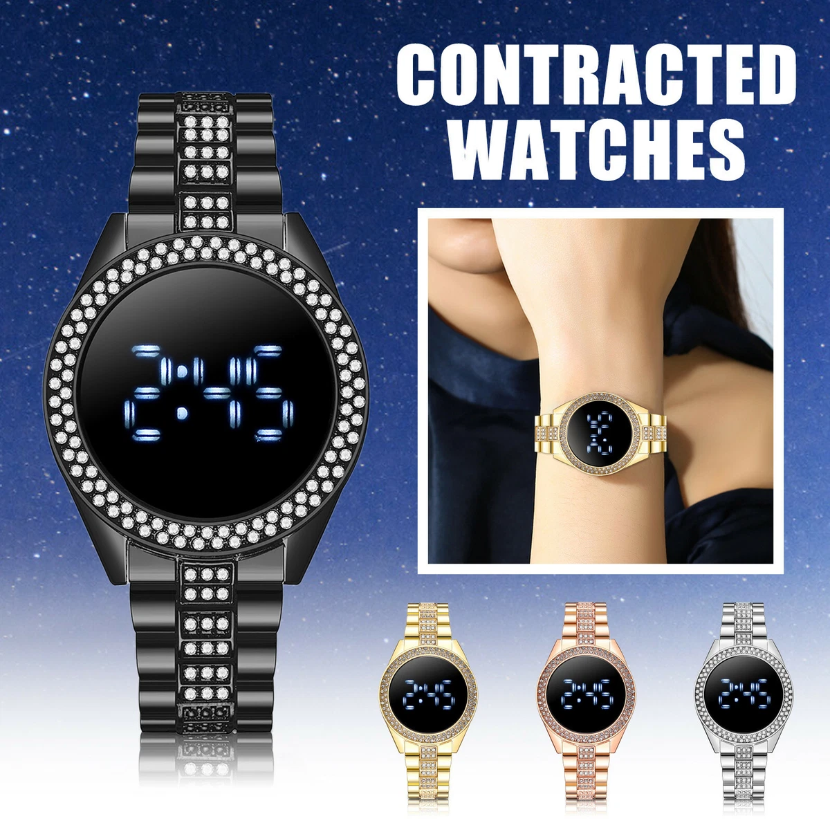 Digital Wrist Watches For Women
