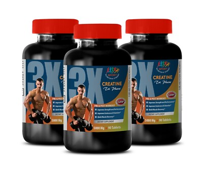 Fast Gain Weight - CREATINE TRI-PHASE 3X 5000mg - Muscle Building ...