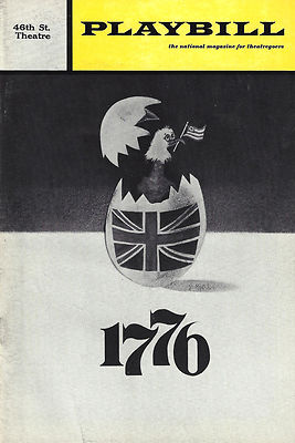 Betty Buckley "1776" John Cullum / William Daniels / David Ford 1970 ...