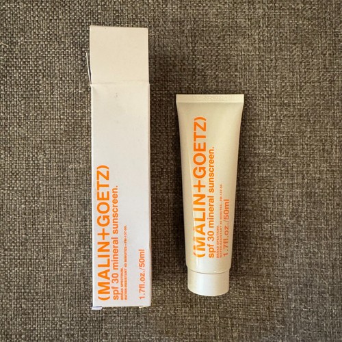 Malin Goetz spf 30 Mineral Sunscreen 1.7 oz NEW IN BOX Exp 2026 | eBay
