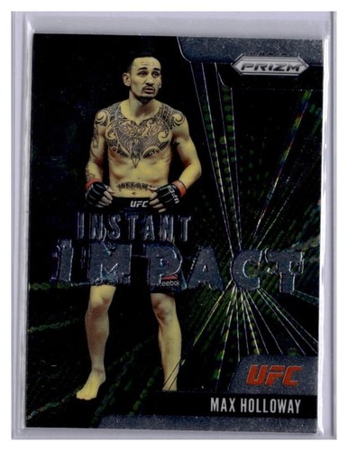 2021 Prizm UFC Max Holloway Instant impact Card #4 | eBay