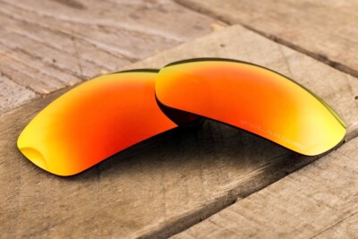 Bright Fire Red Iridium Polarized Mirror Sunglass Lens for Oakley ...