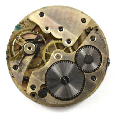 Vintage Swiss Made Muralto 39.55mm 15J Hunting Pocket Watch Movement ...