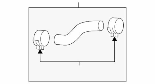 Hyundai OEM 17-18 Elantra Radiator-lower Hose 25415F2100 for sale ...