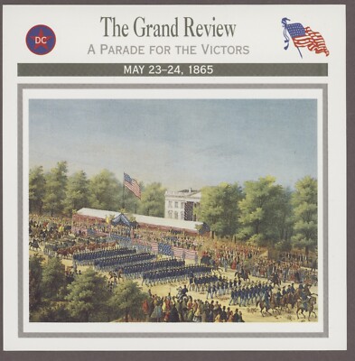 The Grand Review Atlas Civil War Card Aftermath Reconstruction | eBay