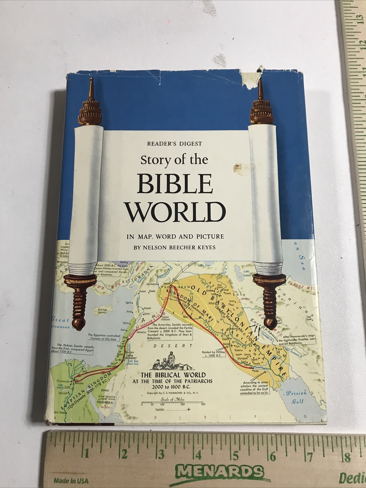 Reader's Digest Story Of The Bible World - Nelson Beecher Keyes (DJ ...