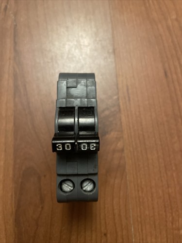 UB Inc UBIF0230N Plug On Circuit Breaker 30A 2P 120/240V UBIFO-N 30 Amp ...