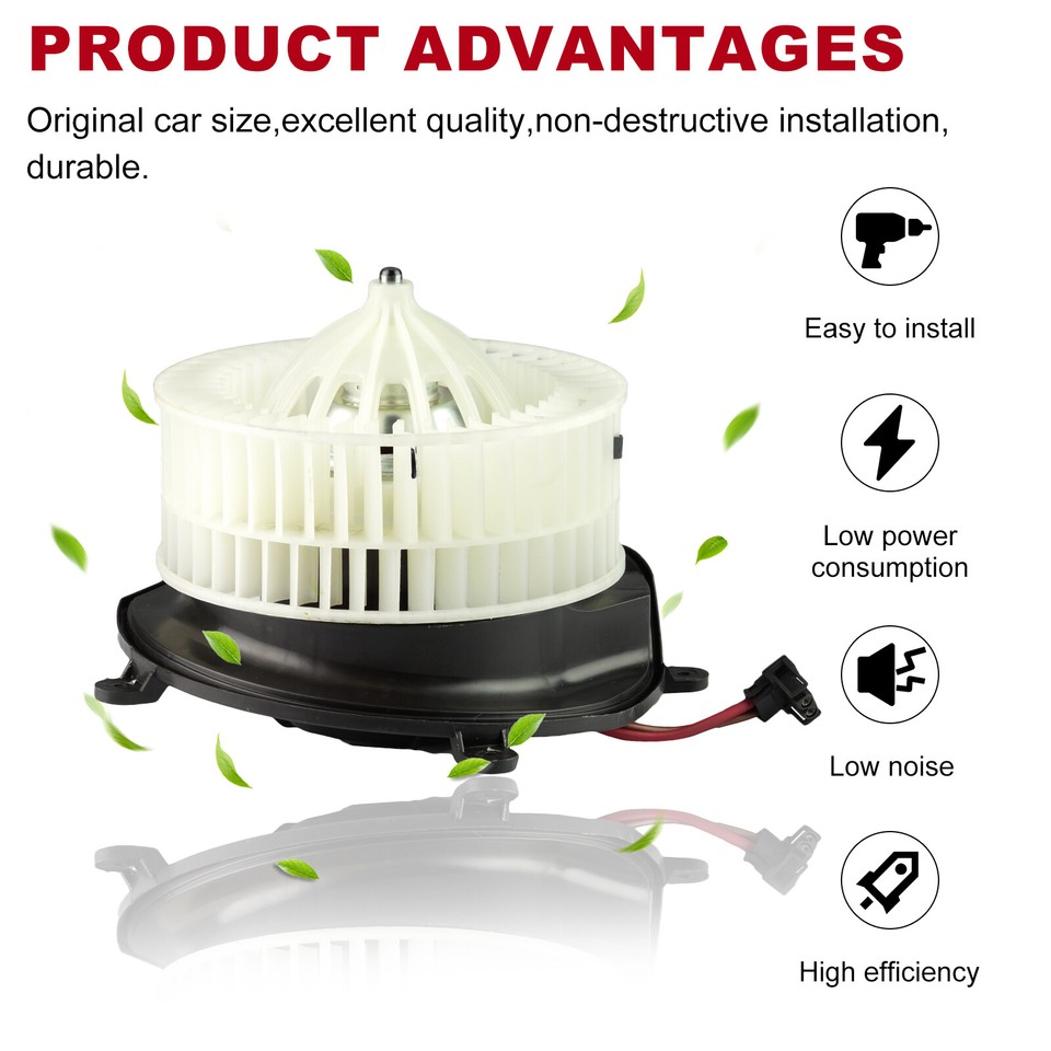 New A/C Blower Motor Fits Mercedes W211 C219 E320 E500 E550 CLS550 ...