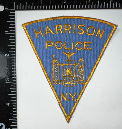 VINTAGE OBSOLETE Harrison NY New York Police Department Patch | eBay