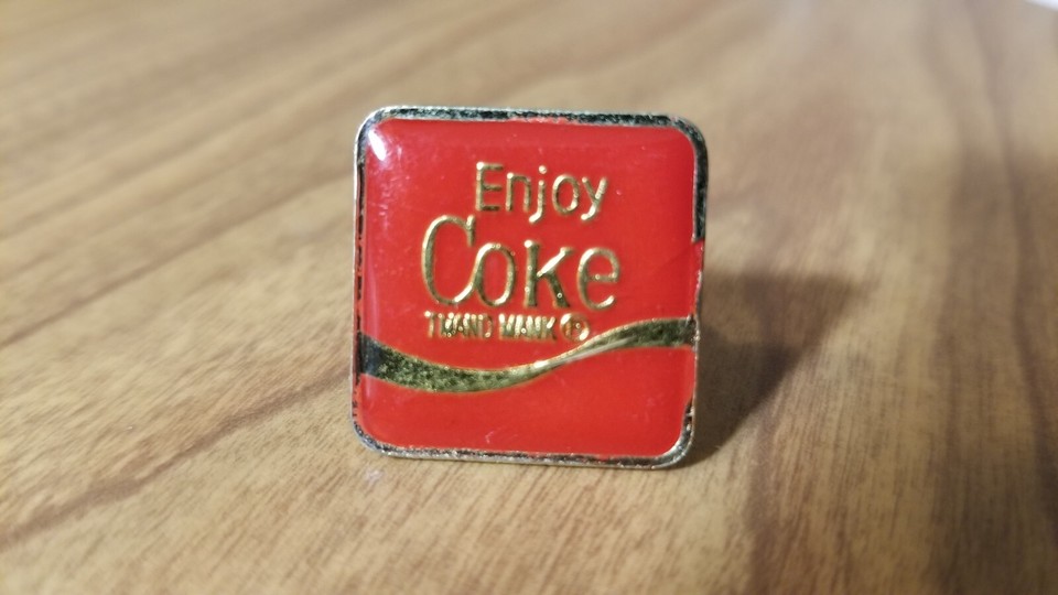 Vintage Coca Cola Enjoy Coke Pin Lapel Tie Tac | eBay