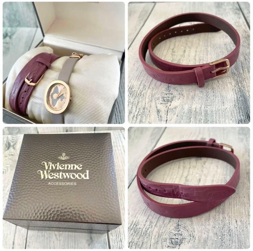 [Good Condition] vivienne Watch Heart Charm Ladies | eBay