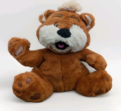 Zellers Zeddy Teddy Bear Plush Mascot 13” Vtg 1989 Cuddle Wit Canadiana ...