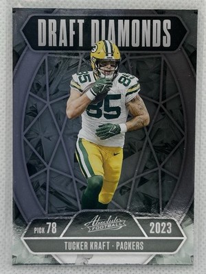 Tucker Kraft 2025 Panini Absolute Draft Diamonds #DD-TKT Packers NFL ...
