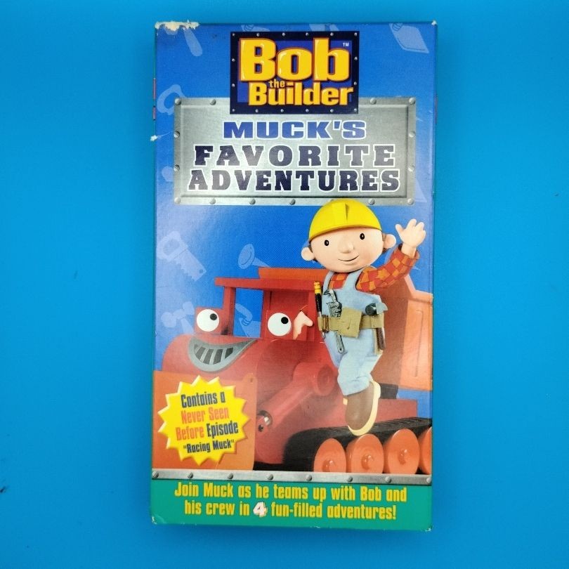 Bob The Builder VHS Tapes Lot Of 4 Kids Bob Saves The Day Muck Good | eBay