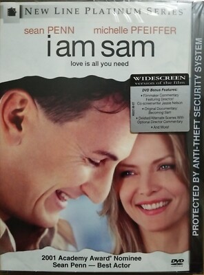 I Am Sam DVD Sean Penn Michelle Pfeiffer Dianne Wiest Dakota Fanning ...