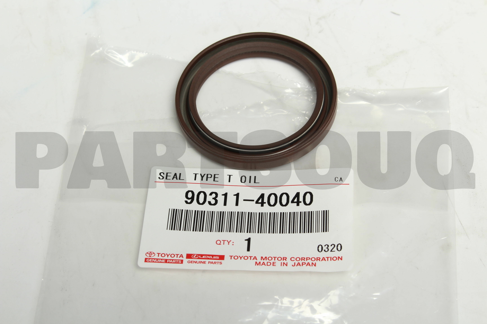 9031140040 Genuine Toyota SEAL, OIL(FOR TIMING CHAIN OR BELT COVER ...