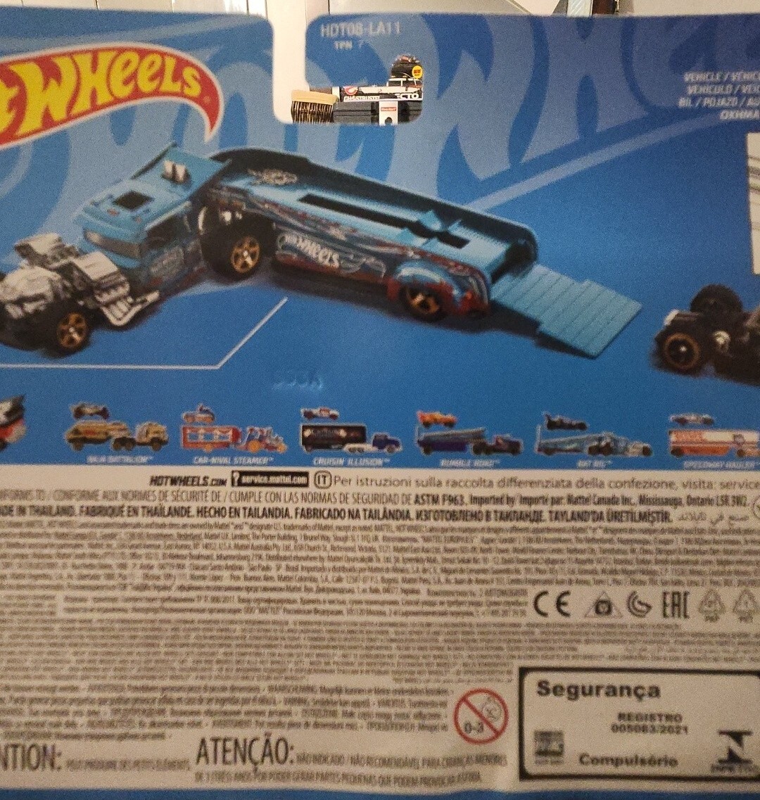 2022 HOT WHEELS SUPER RIGS - RAT RIG - RAT ROD SEMI TRUCK AND CAR - 1: ...