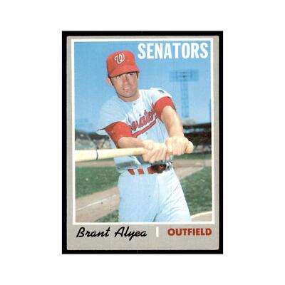 1970 Topps Brant Alyea Baseball Cards #303 | eBay