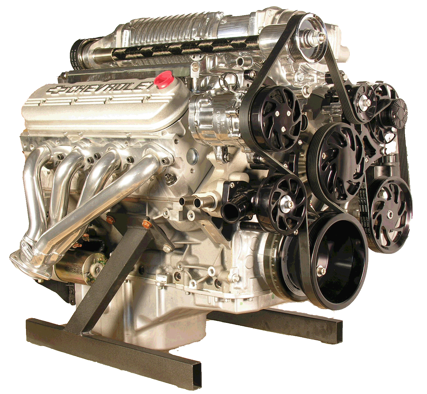 CHEVROLET LS7 supercharged / 427 cu in Race Engine 1161 Hp @ 6800 rpm ...