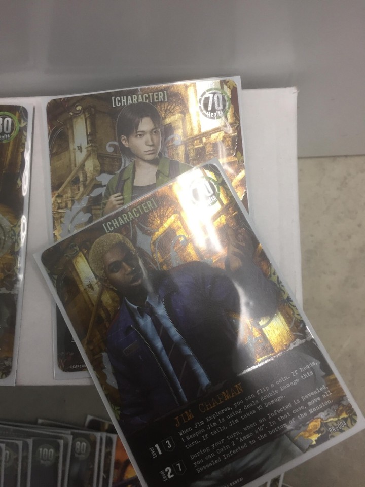 RESIDENT EVIL Deck Building Board Game, Playmat + Expansions & Promos ...