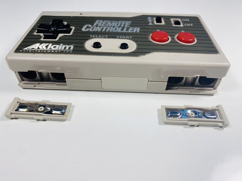 Nintendo NES Acclaim Wireless Infrared Remote Turbo Controller Tested ...