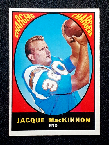 JACQUE MacKINNON 1967 TOPPS 67 NO 124 EX/EX+ 51573 | eBay