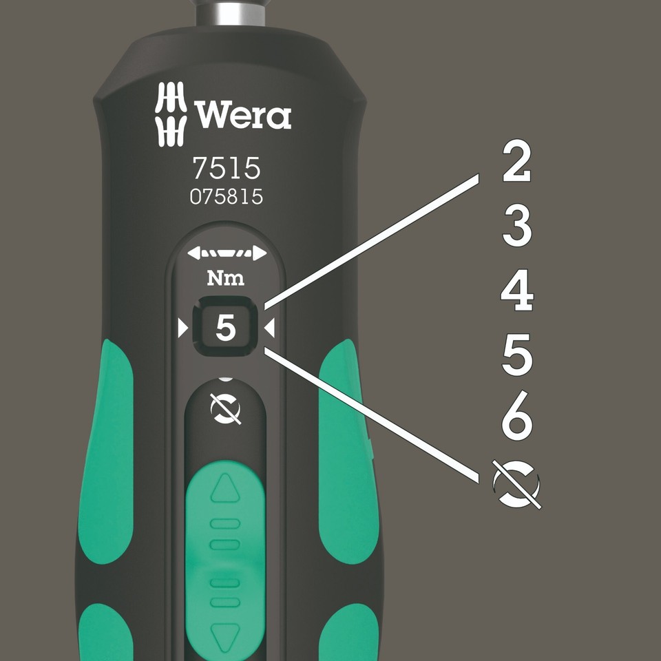 Wera 7515/7 Kraftform Safe-Torque Speed Bicycle Screwdriver Set 1 ...