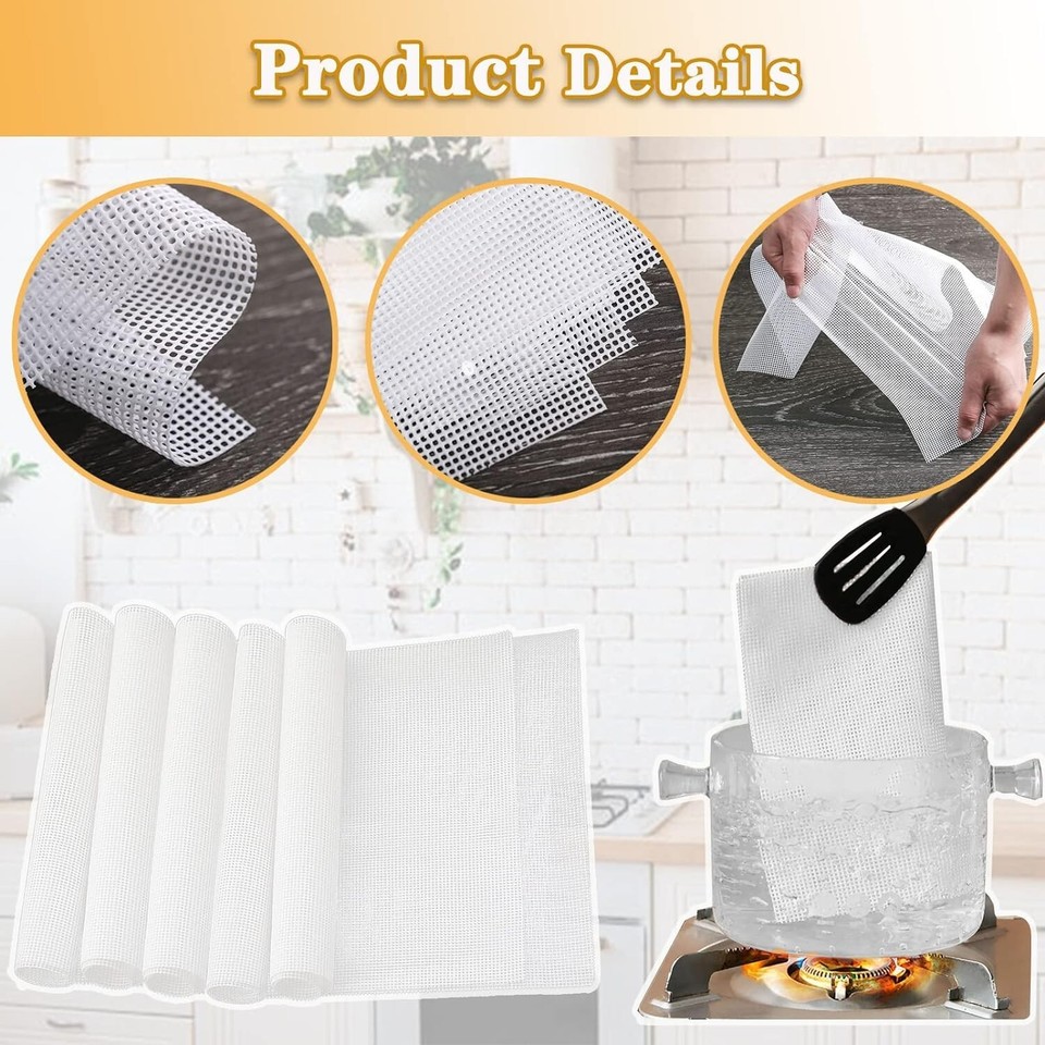 Silicone Dehydrator Sheets Non Stick Silicone Mesh for Dehydrator Tray ...