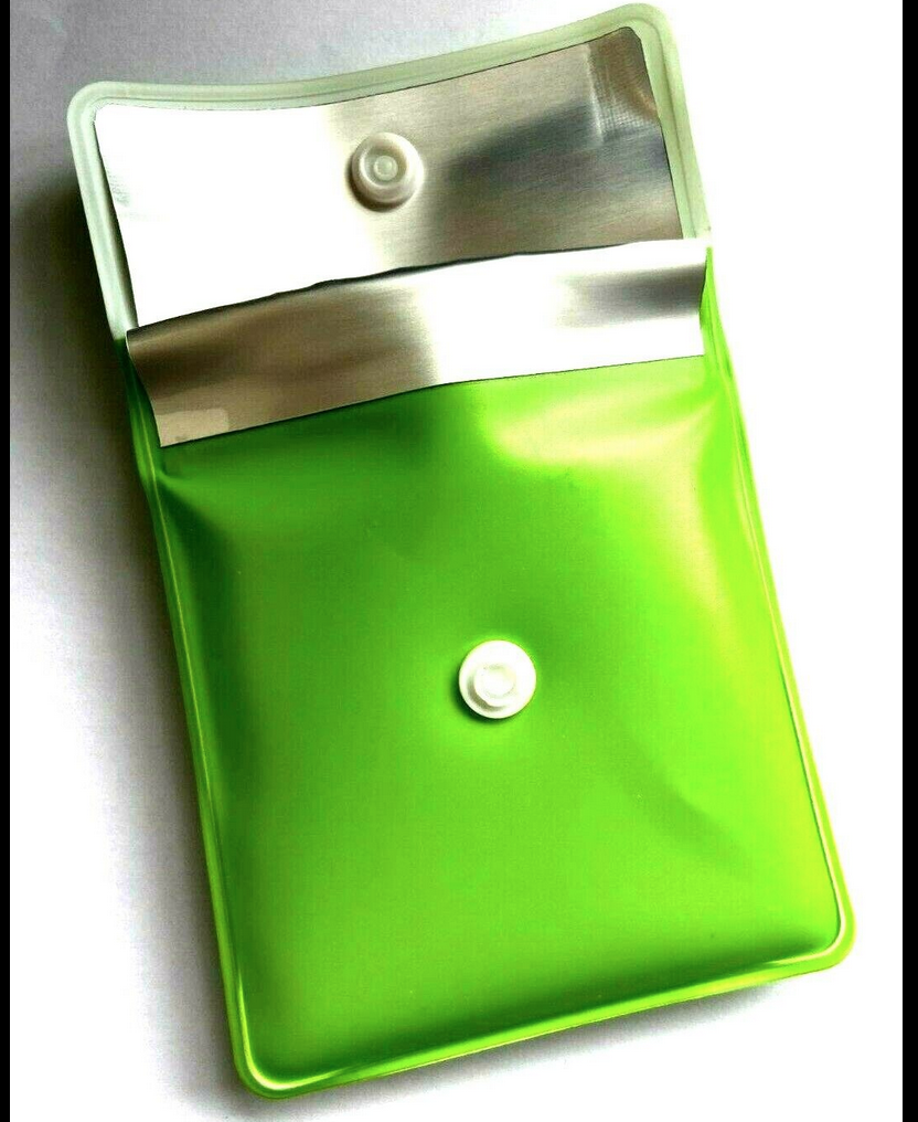 POCKET ASHTRAY Foil POUCH Lined PORTABLE REUSABLE CIGARETTE TOBACCO ...