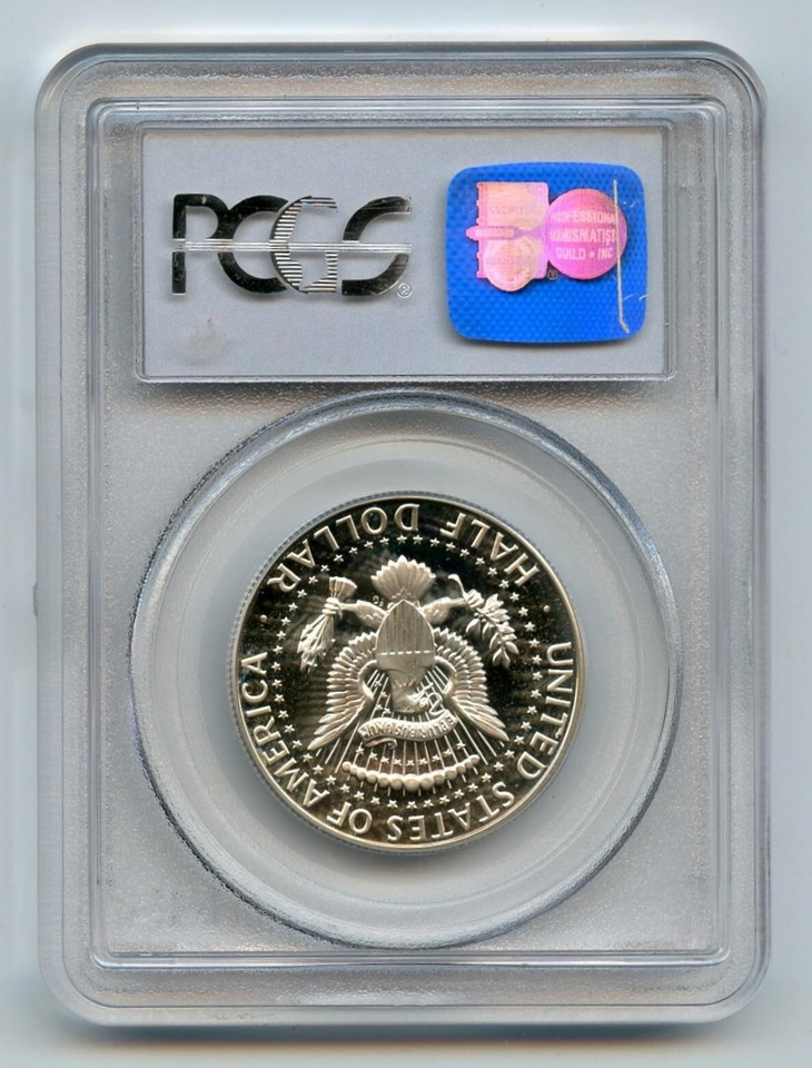 USA 1968 S Half 1/2 Dollar "Kennedy" KM# 202a PCGS PR 68 DCAM Series ...