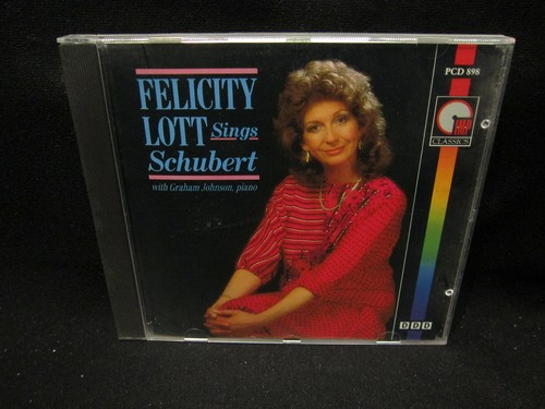 Felicity Lott - Felicity Lott Sings Schubert - Near Mint - New Case ...