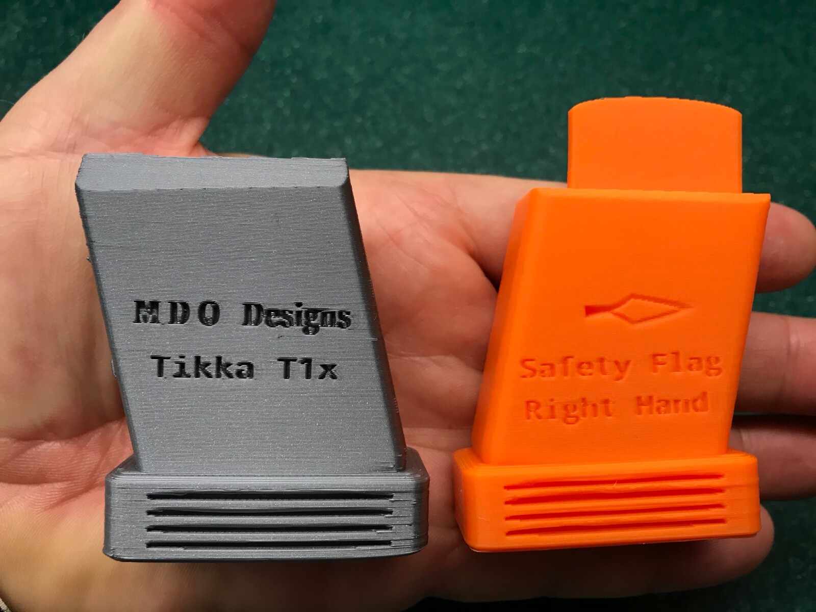 Tikka T1x Rimfire Single Shot Magazine / Safety Flag Adapter .22 LR .17 ...