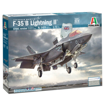 ITALERI 1425 RAF Lockheed Martin F-35B Lightning II 1:72 Plastic Model ...