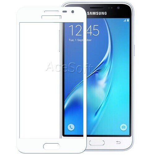 Premium Full 9H Tempered Glass Screen Protector for Samsung Galaxy J3 V ...