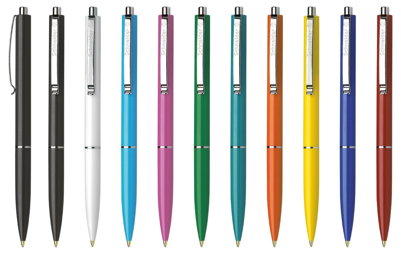 Schneider Pen K15 20 Pack Medium(M) Ballpoint Pens Assorted Barrel ...