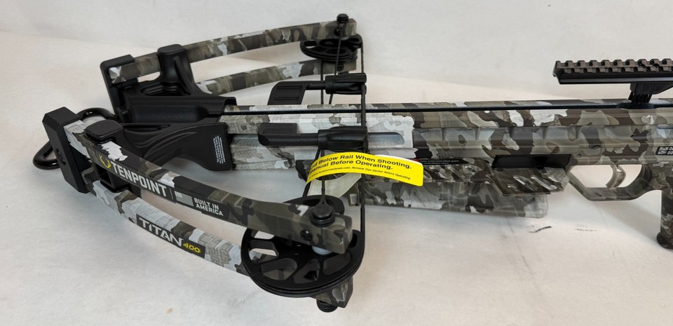 TenPoint Titan 400 Vektra Crossbow w/ACUdraw Silent, Pro-View 400 Scope ...
