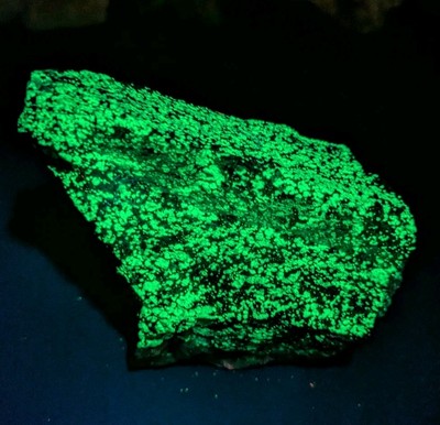 1 1/2 Lb Fluorescent Willemite And Calcite Specimen SW/LW UV Bright ...