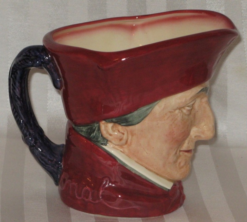 Royal Doulton THE CARDINAL Large Toby Mug "A" Mark | eBay